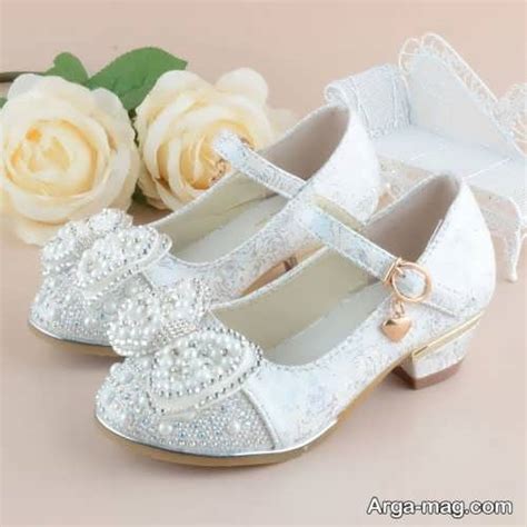 مدل کفش پاشنه بلند بچه گانه با طراحی شیک و جدید