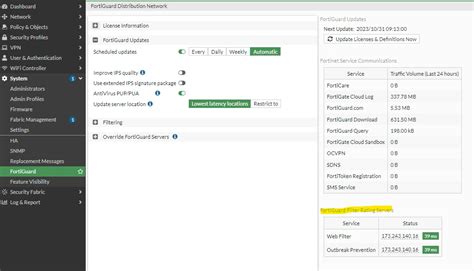 Fgt Fortiguard Filter Rating Servers Option Not Visible In The Gui C3