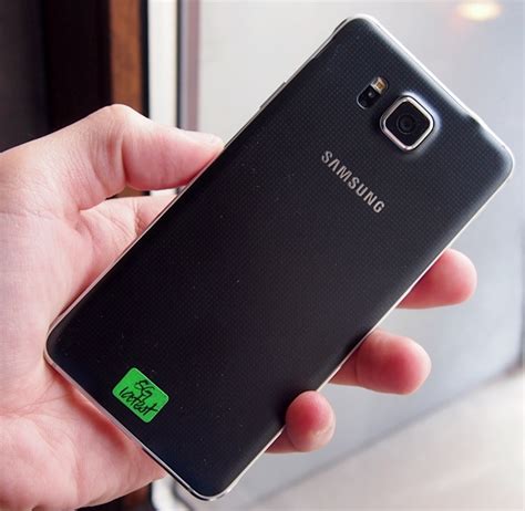 A Close Look At The Samsung Galaxy Alpha And Its New Metallic Frame Hardwarezone Com Sg