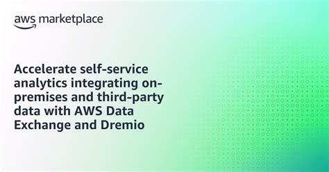 Accelerate Self Service Analytics Integrating On Premises And Third