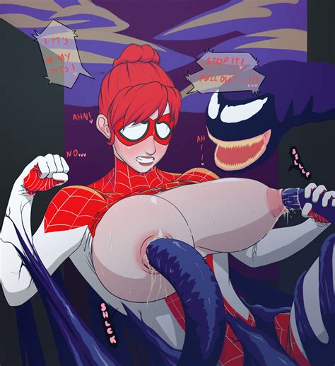 4th Request Set Spider And Bat Spinneret And Symbiote By Niplfkker