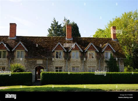 Almshouses At Waddesdon Buckinghamshire Which Were Originally Built