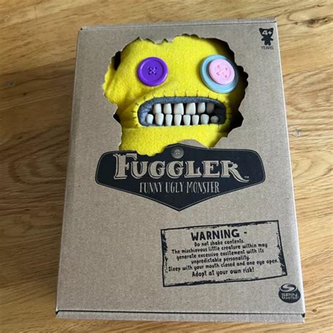 Fuggler Funny Ugly Monster Grumpy Grumps Yellow Soft Toy Brand New £19 99 Picclick Uk