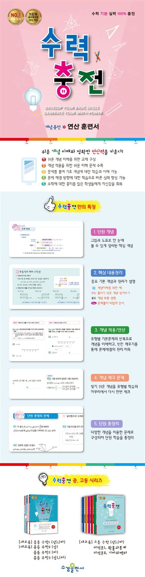 수력충전 중등 수학 2하 수경출판사 편집부 교보문고
