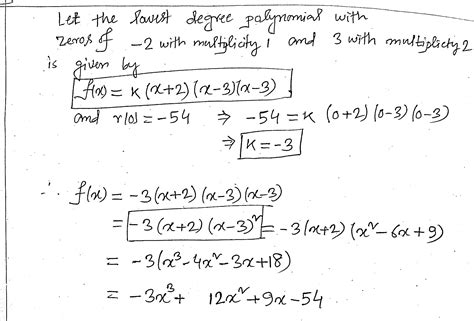Solved I Need Help With This Math Question Polynomial Fx That Course Hero