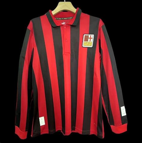 Camiseta Edición Limitada Ac Milan 2425 125º Aniversario Camis