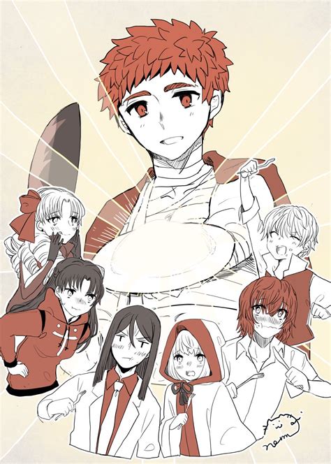 Tohsaka Rin Emiya Shirou Waver Velvet Gray Luviagelita Edelfelt