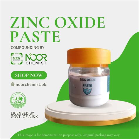 Zinc Oxide Paste Compounding By Noor Chemist Noor Chemist