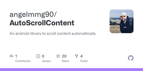 github angelmmg90 autoscrollcontent an android library for scrolling