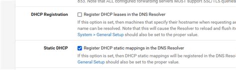dns resolver is lacking some settings options netgate forum