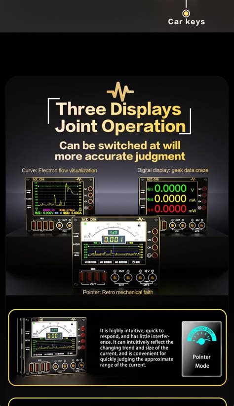 C09 Waveform Ammeter I2c电子官网
