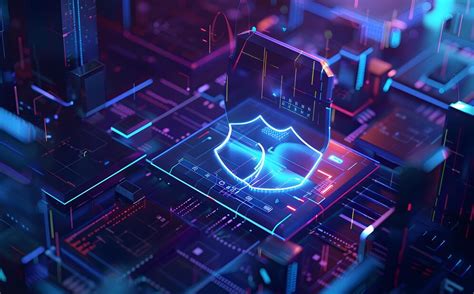 Cybersecurity And Data Protection On A Computer Chip Premium Ai Generated Image