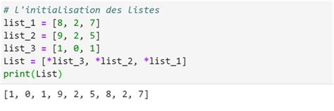 Python Comment Comparer Ou Fusionner Des Listes Tutoriel Python