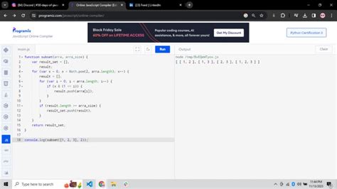 Abhay Patel On Linkedin 30daysofjavascript Scalerdiscord Scalertopics