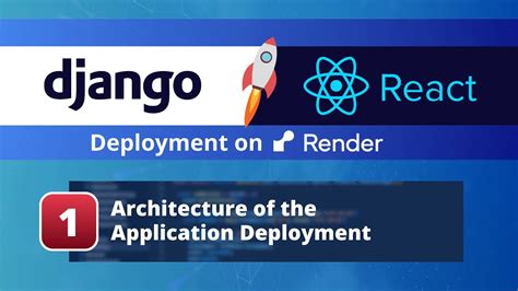 Deploy A Django And React App On Render 1 Architecture Of Our Web Application Deployment Youtube