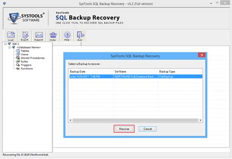 Perform Sql Bak File Recovery In A Few Steps