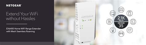 Netgear Ex6400 Ac1900 Wifi Mesh Range Extender User Manual
