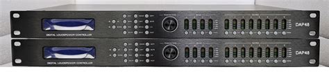 High Reliability Pro Audio Dsp Digital Line Array Speaker Processor