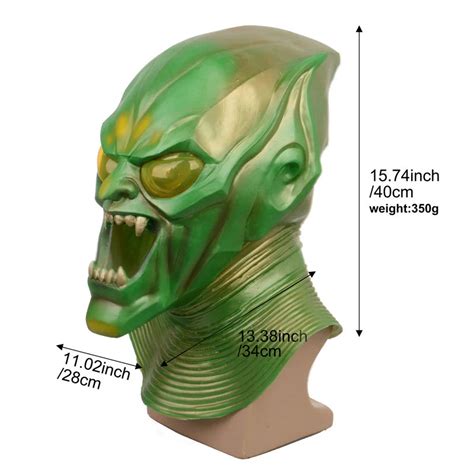Green Goblin Mask Cosplay Props Spider Man No Way Home