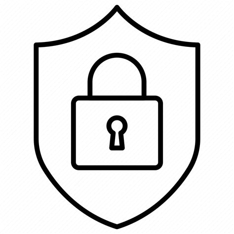 security cybersecurity data protection encryption threat detection icon download on