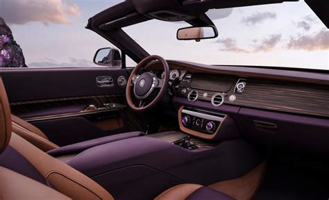 The Second Rolls Royce Droptail Wears Amethyst Gems