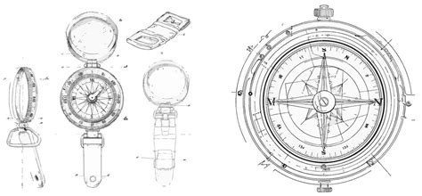 Premium Vector Continuous Line Draw Touristic Object Locating Direction