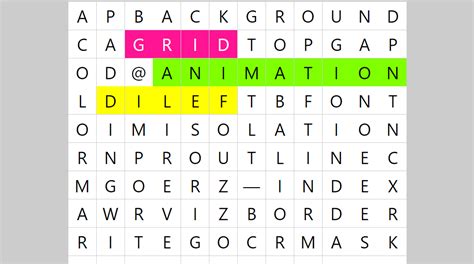 CSS Word Search Frontend Forever