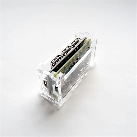 Clear Acrylic Case For Zero U And Raspberry Pi Zero UUGear