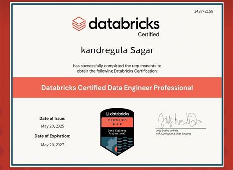 Cognizanttechnologysolutions Databricks Dataengineerprofessional