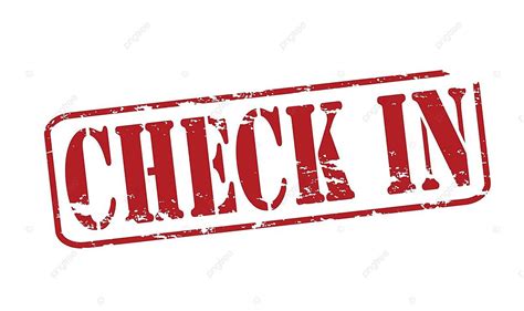 Check In Sign Check Ink Vector Sign Check Ink Png And Vector With