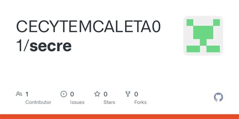 Github Cecytemcaleta01secre