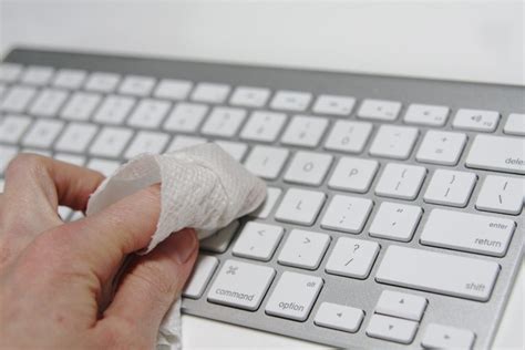 How To Easily Clean A White Mac Keyboard Simply Organized