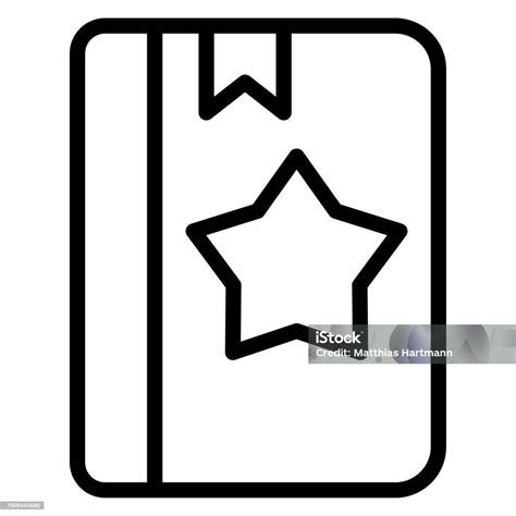 Icône De Signet Illustration De Vecteur Contour Dinterface Dutilisateur