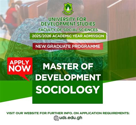 Uds Introduces New M A Development Sociology Programme University