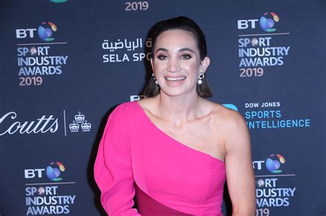 Laura Wright Bt Sport Industry Awards 2019 • Celebmafia