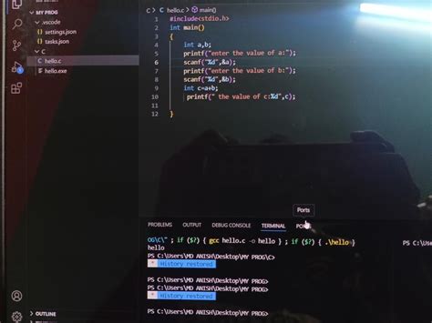 Can Anyone Tell How To Fix This Problem Simple Code Is Not Running In My Vs Code Rvscode