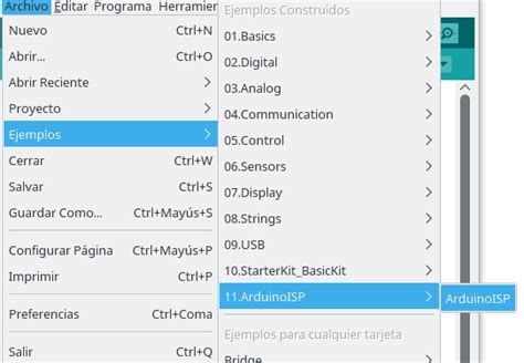 Actualizar Bootloader De Un Arduino Con Otro Arduino Diablecos Documentación Y Ayuda