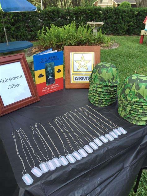 Army Birthday Party Ideas Coltons Boot Camp Celebration Army