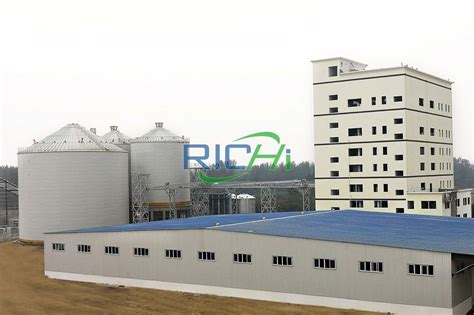 1 60t H Automatic Premix Feed Mill And Stainless Steel Machine