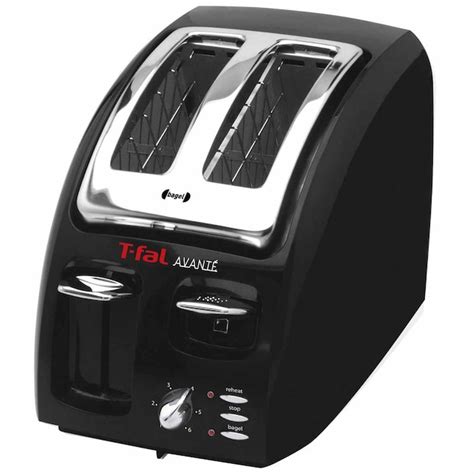 T Fal 2 Slice Black Toaster In The Toasters Department At