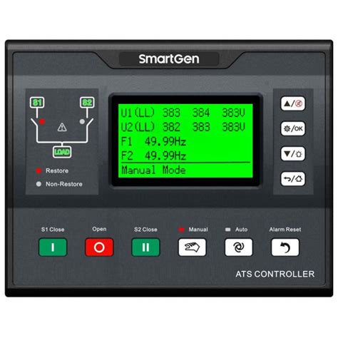 Smartgen Hat660 Dual Power Synchronous Ats Controller Dual Power Ats Controllers Technical