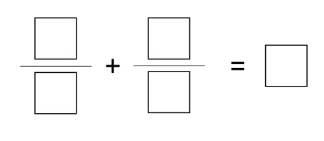 Adding Fractions To Make A Whole Number Open Middle