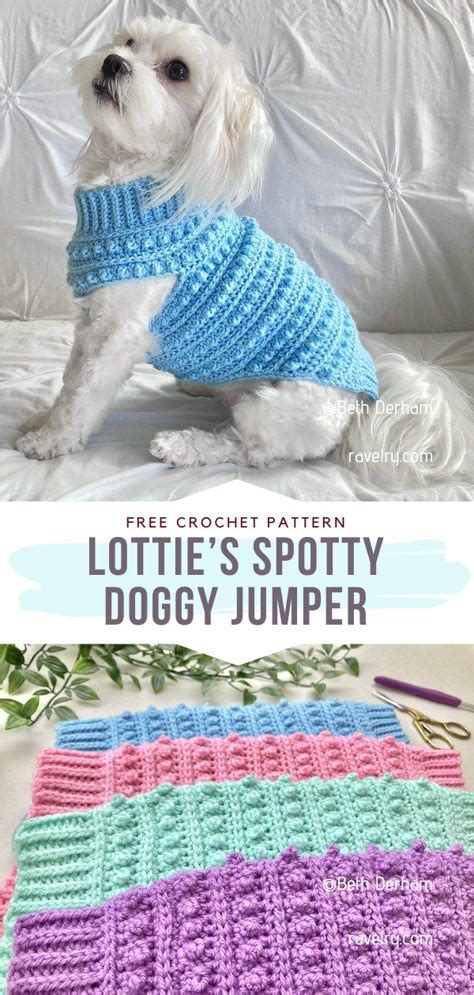 Crochet Dog Sweater Free Pattern