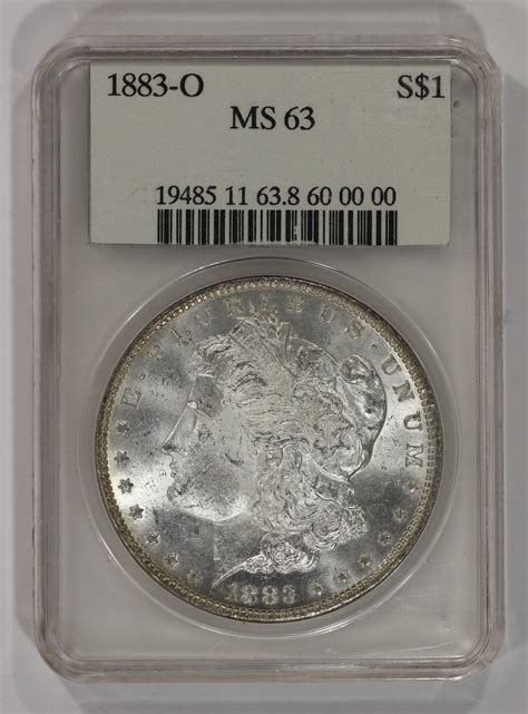 Fsh 1883 O Morgan Compugrade Holder Sold — Collectors Universe
