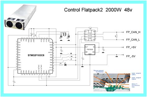Регулировка выходного напряжения БП Eltek Flatpack2 2000 Вт Импульсные источники питания
