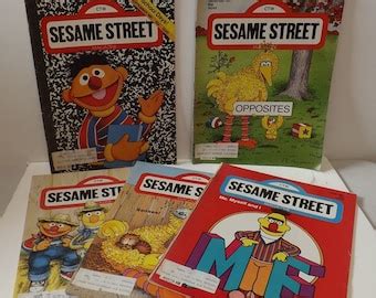 Lot Of Four 1982 Sesame Street Magazines See Description For Details Etsy
