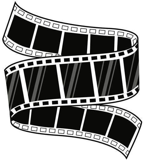 Film Clipart Black And White