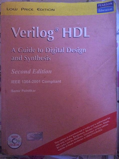 Verilog Hdl A Guide To Digital Design And Synthesis Books
