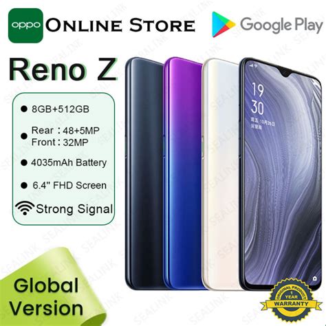 Oppo Reno Z Phone Original G Ram G Rom Legit And New Smartphone Full Hd Screen