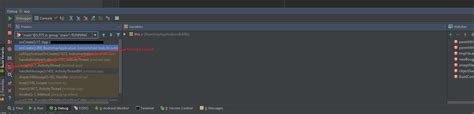 Multithreading How To See Call Stack In Android Studio Stack Overflow